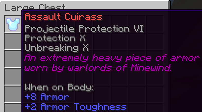 Assault Cuirass | Minewind Wiki | Fandom