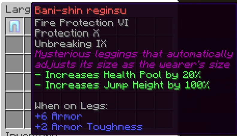 Bani-shin reginsu | Minewind Wiki | Fandom