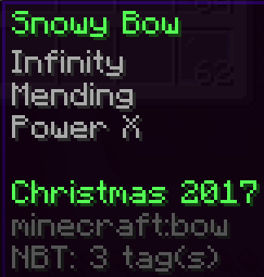 Snowy Bow 2017 | Minewind Wiki | Fandom
