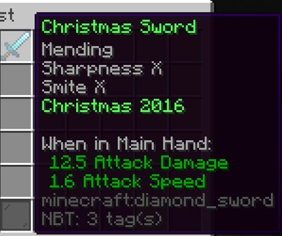 Christmas Sword 2016 | Minewind Wiki | Fandom