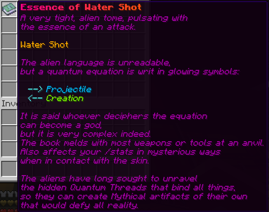 Essence Of Water Shot Minewind Wiki Fandom
