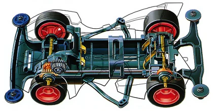 Super-FM Chassis | Mini 4WD Wiki | Fandom