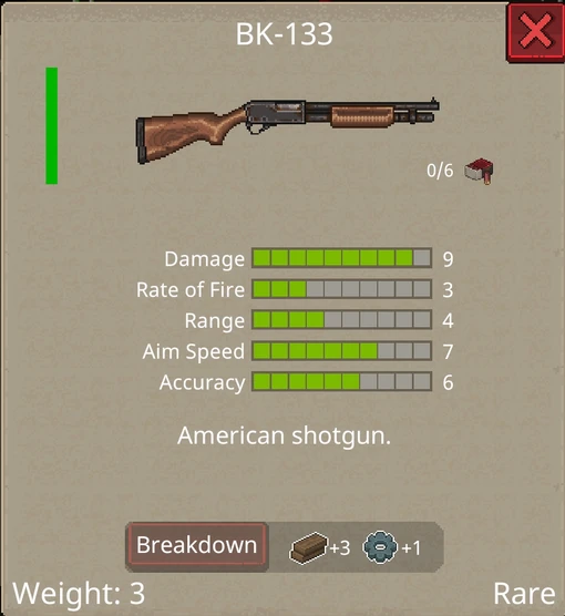 BK-133 | Mini DAYZ Wiki | Fandom