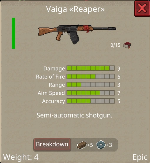 Vaiga Reaper | Mini DAYZ Wiki | Fandom