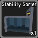 Stability Sorter | Mini Megafactory Wiki | Fandom