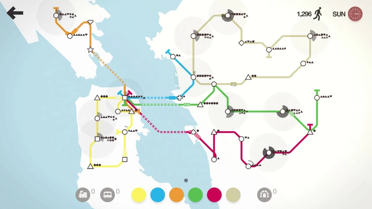 San Francisco/Gallery | Mini Metro Wiki | Fandom