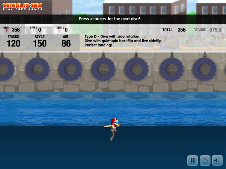 Stunt dive | MiniClip Wiki | Fandom