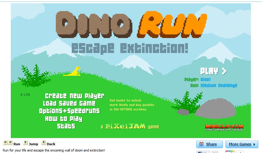 Dino Run | MiniClip Wiki | Fandom