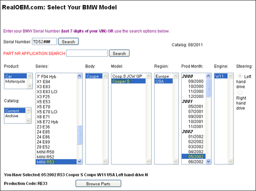 Identifying a MINI by VIN | Mini Wiki | Fandom