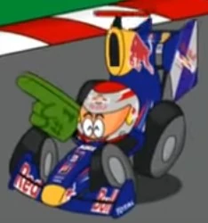 Winning Finger | MiniDrivers The F1 Animated Series Wiki | Fandom