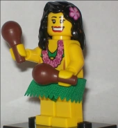 Hula Dancer | Minifigure Wiki | Fandom