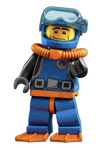 Deep Sea Diver | The Lego Minifigures Wiki | Fandom