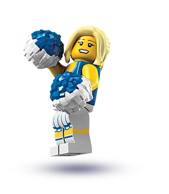 Cheerleader | The Lego Minifigures Wiki | Fandom