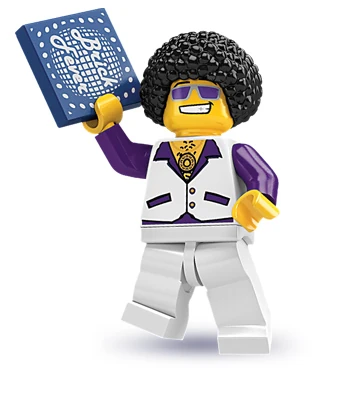 Disco Dude | Lego Collectible Minifigures Wiki | Fandom