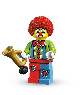 Circus Clown | Lego Collectible Minifigures Wiki | Fandom
