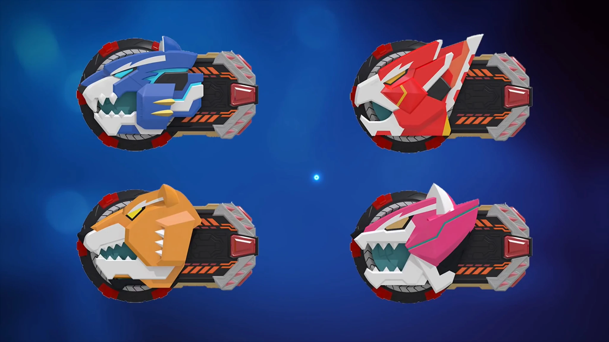 Miniforce Mini Force X LUCY X-DISK SET Pink Ranger 6-Disks for weapon ...