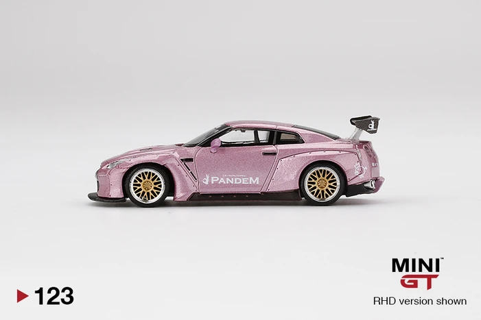 Pandem Nissan GT-R Passion Pink GT Wing | MINI GT Wiki | Fandom