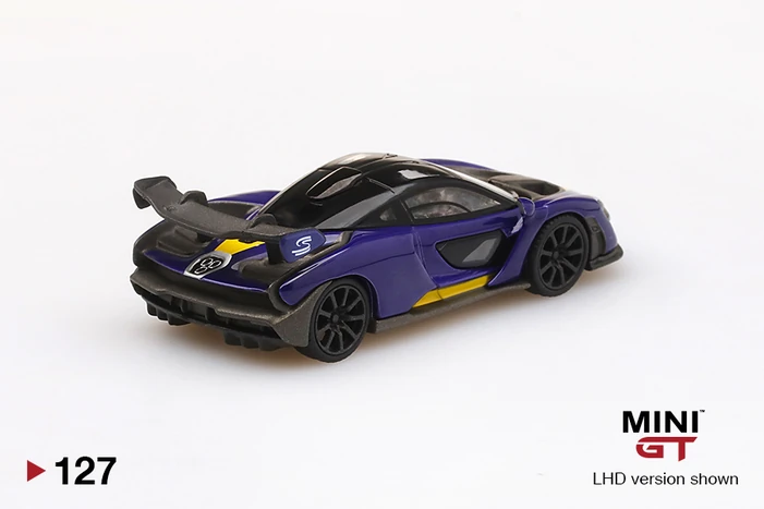 McLaren Senna Purple/Yellow | MINI GT Wiki | Fandom