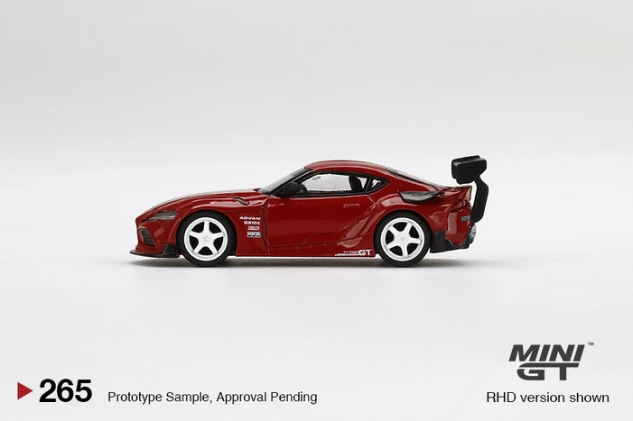 HKS Toyota GR Supra Renaissance Red | MINI GT Wiki | Fandom
