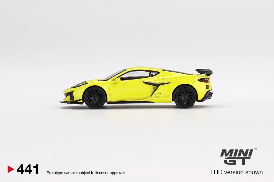 Chevrolet Corvette Z06 2023 Accelerate Yellow | MINI GT Wiki | Fandom