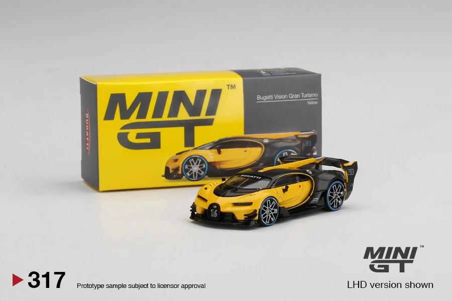 Bugatti Vision Gran Turismo Yellow | MINI GT Wiki | Fandom