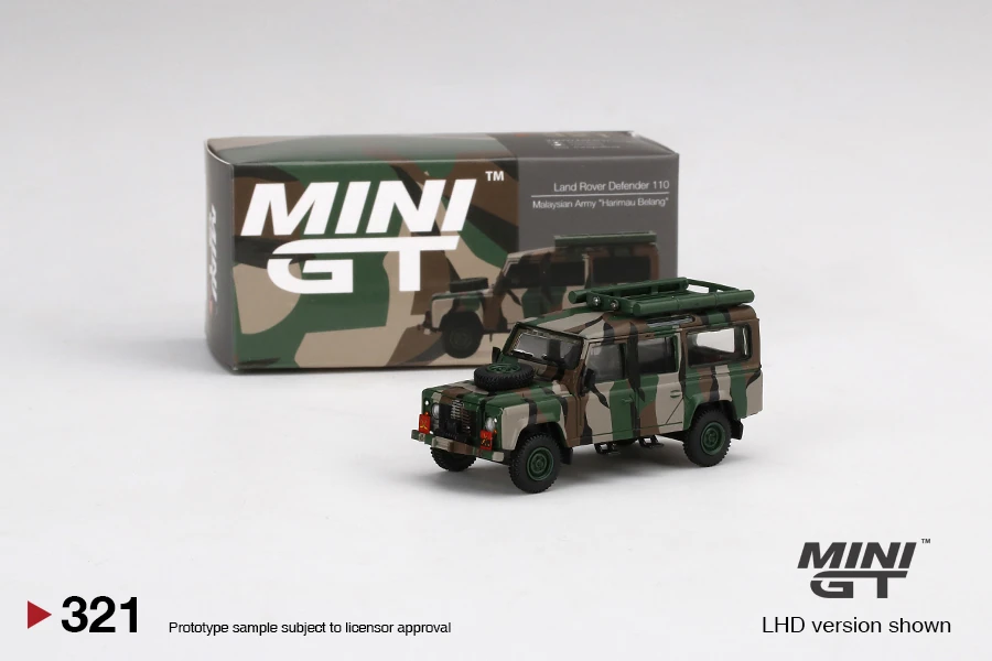 Land Rover Defender 110 Malaysian Army | MINI GT Wiki | Fandom