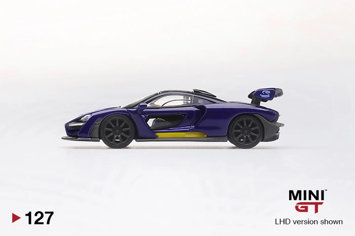McLaren Senna Purple/Yellow | MINI GT Wiki | Fandom