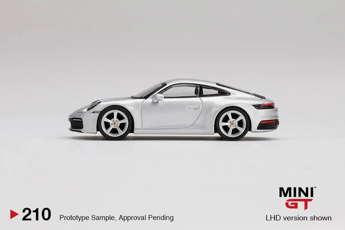 Porsche 911 (992) Carrera S GT Silver Metallic | MINI GT Wiki | Fandom
