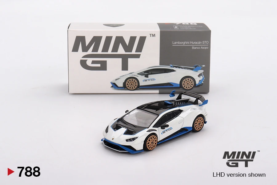 Lamborghini Huracán STO Bianco Asopo | MINI GT Wiki | Fandom