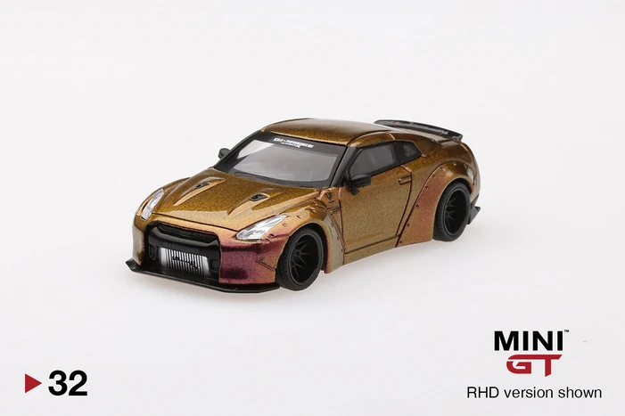 LB★WORKS Nissan GT-R (R35) Magic Bronze Type 1, Rear Wing ver 2 | MINI ...