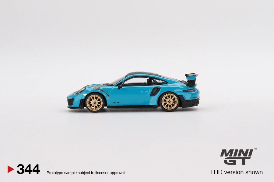 Porsche 911 GT2 RS Weissach Package Miami Blue | MINI GT Wiki | Fandom