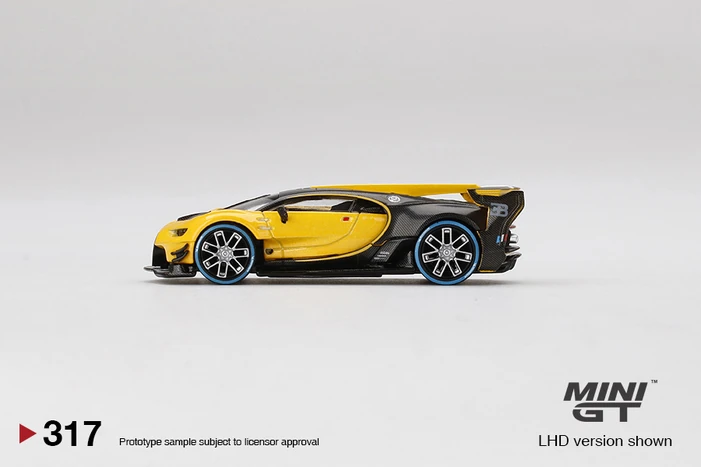 Bugatti Vision Gran Turismo Yellow | MINI GT Wiki | Fandom