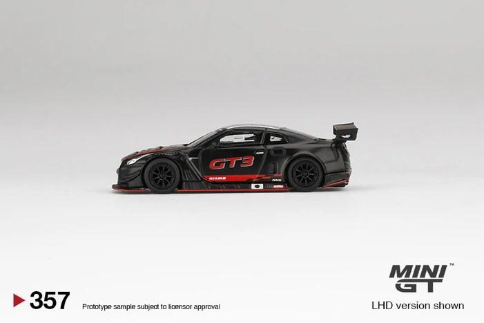 Nissan GT-R Nismo GT3 2018 Presentation Matte Black | MINI GT Wiki | Fandom