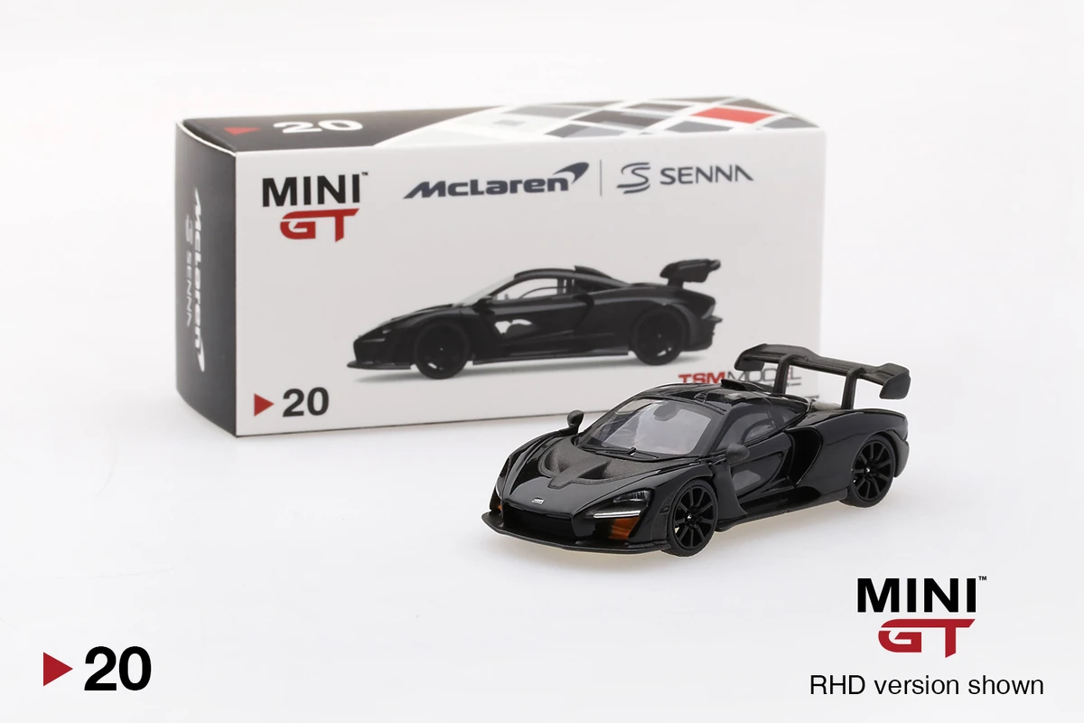 McLaren Senna Onyx Black | MINI GT Wiki | Fandom