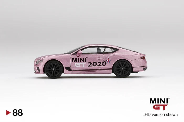 Bentley Continental GT Passion Pink | MINI GT Wiki | Fandom