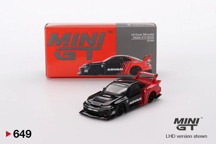 Nissan LB-Super Silhouette S15 Silvia ADVAN | MINI GT Wiki | Fandom