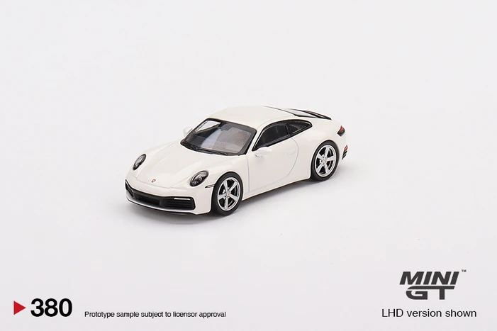 Porsche 911 (992) Carrera S White | MINI GT Wiki | Fandom