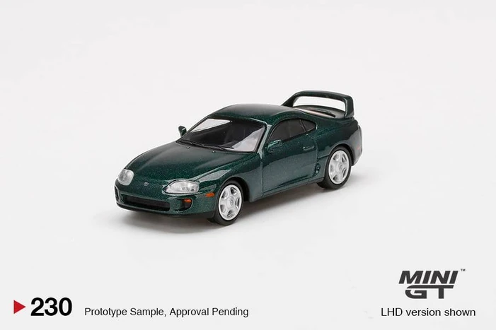 Toyota Supra Dark Green Pearl Metallic | MINI GT Wiki | Fandom