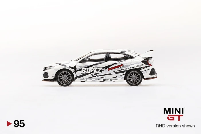 Honda Civic Type R (FK8) Blitz Type R White | MINI GT Wiki | Fandom