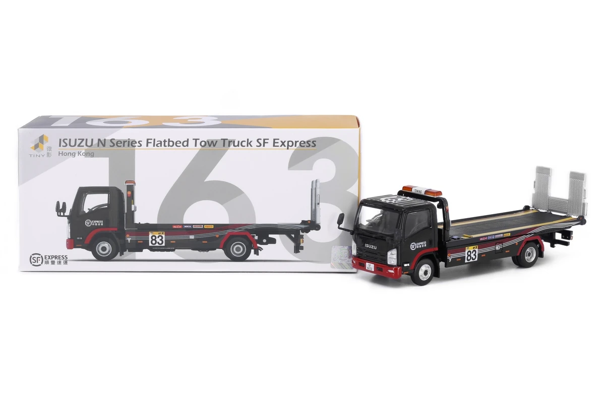 ISUZU N Series Flatbed Tow Truck SF Express - Hong Kong | MINI GT Wiki ...