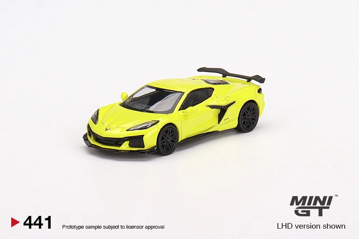Chevrolet Corvette Z06 2023 Accelerate Yellow | MINI GT Wiki | Fandom