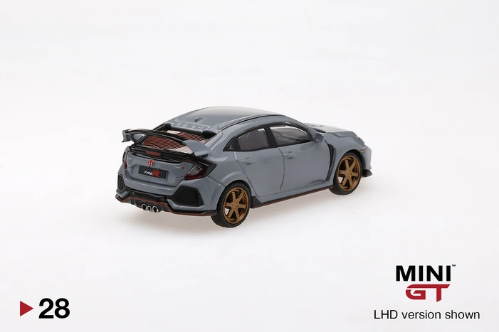 Honda Civic Type R (FK8) Slate Grey w/ TE37 Wheel | MINI GT Wiki | Fandom