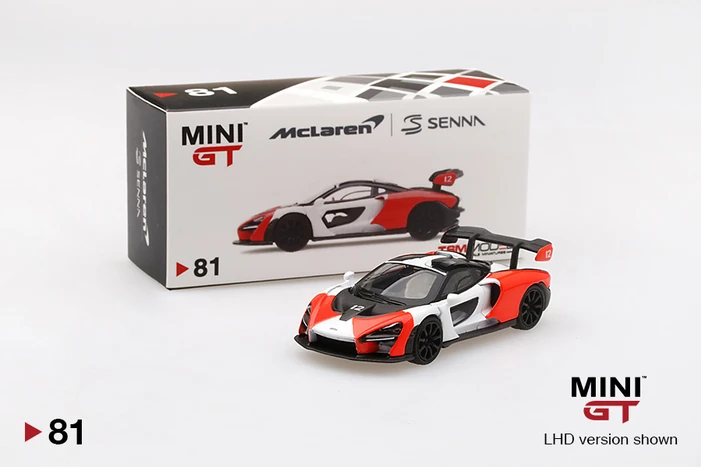 McLaren Senna Orange / White | MINI GT Wiki | Fandom