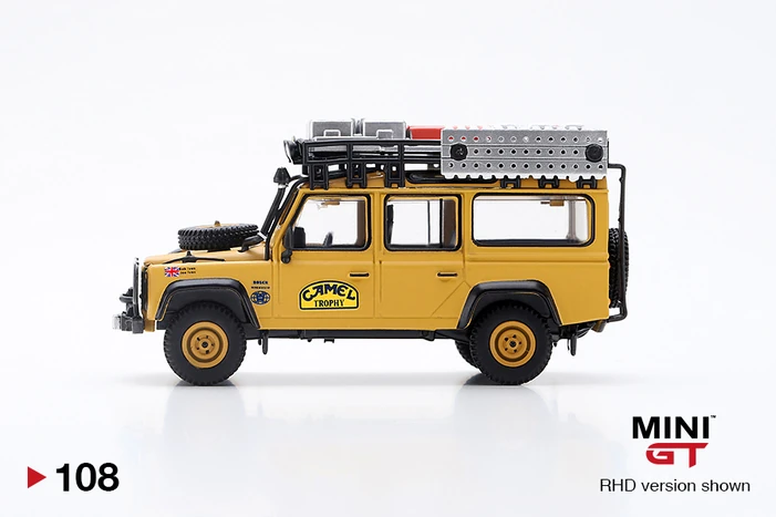 Land Rover Defender 110 1989 Camel Trophy Winner | MINI GT Wiki | Fandom