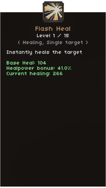 Flash Heal | Minihealer Wiki | Fandom