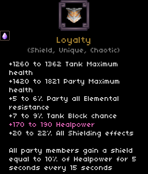 Loyalty | Minihealer Wiki | Fandom