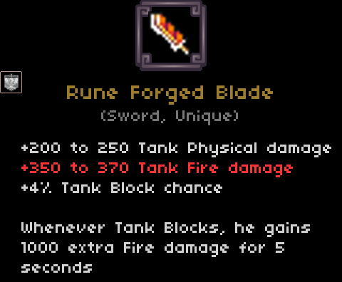 Rune Forged Blade | Minihealer Wiki | Fandom