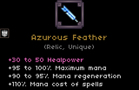 Azurous Feather | Minihealer Wiki | Fandom