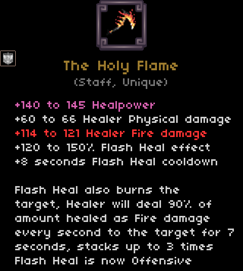 The Holy Flame | Minihealer Wiki | Fandom
