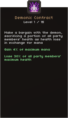 Demonic Contract | Minihealer Wiki | Fandom